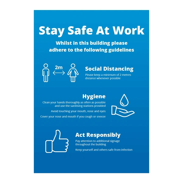 Safety At Work Signage | Kudos Printing